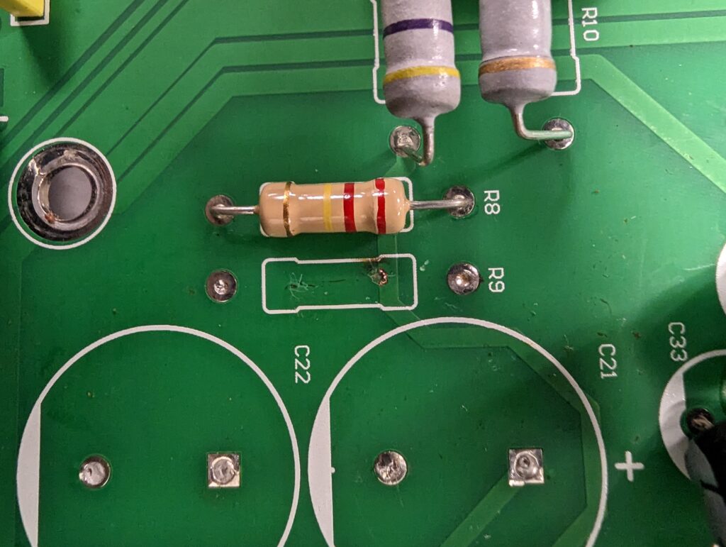 Marshall DSL40CR Guitar Amp Repair - Lambert's Music Solutions
